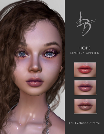 Second Life Marketplace - LB - Hope Lipsticks Applier [LeL]